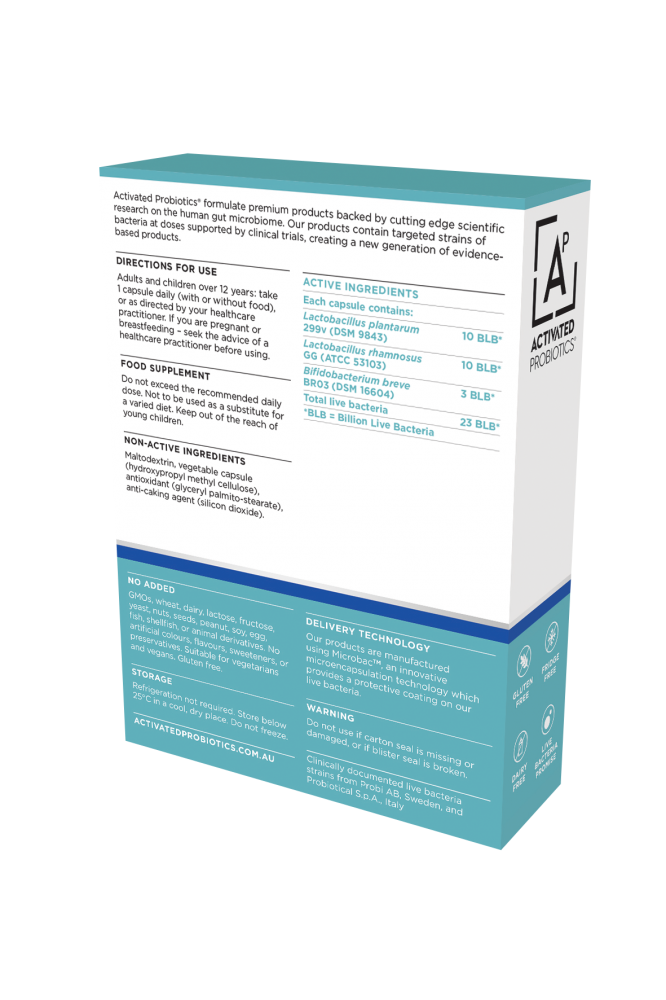 Activated Probiotics Biome Relief 30's - Activated Probiotics