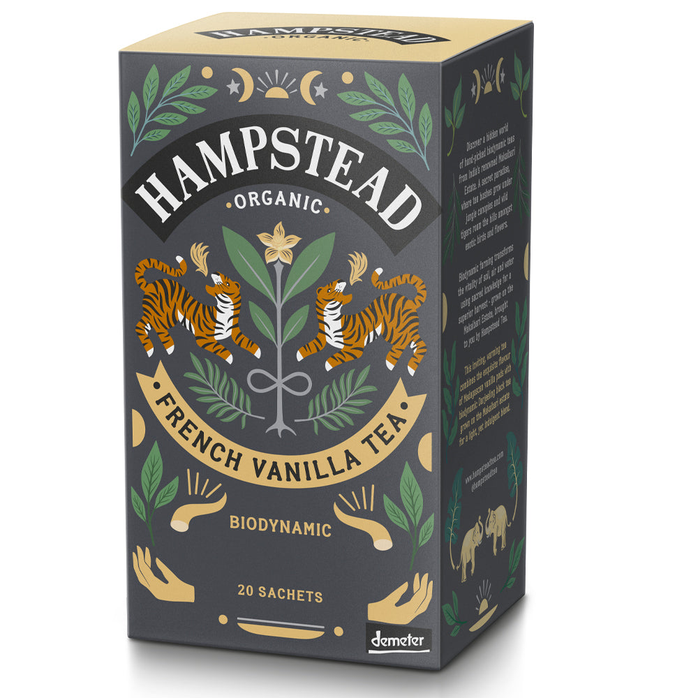 Hampstead Tea Organic French Vanilla Tea 20s - Hampstead Tea