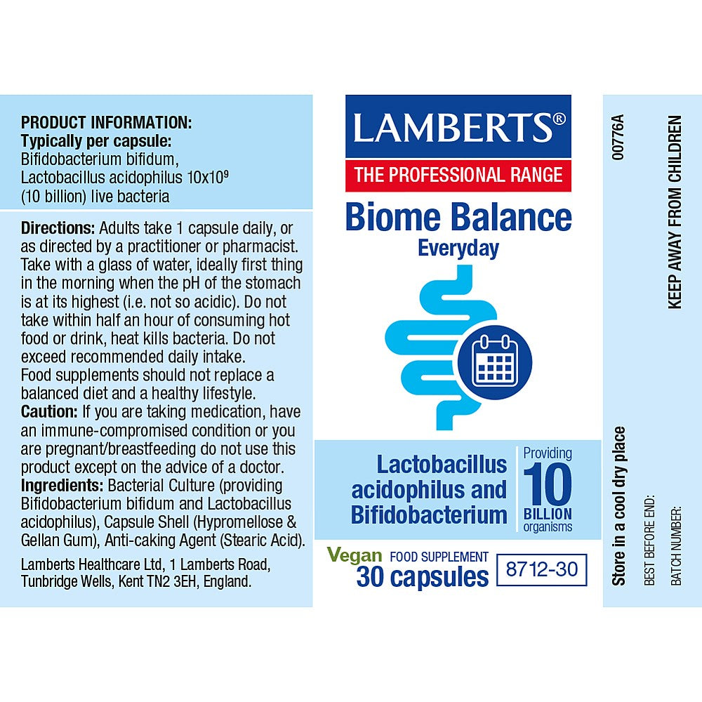 Lamberts Biome Balance Everyday 30s (Formerly Acidophilus Extra 10)