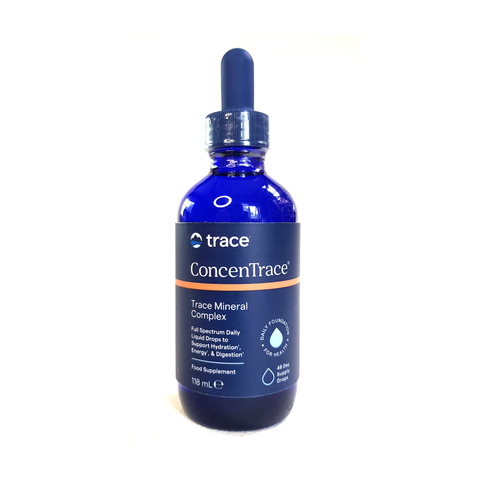 Trace Minerals Concentrace Trace Mineral Drops Dropper 118ml