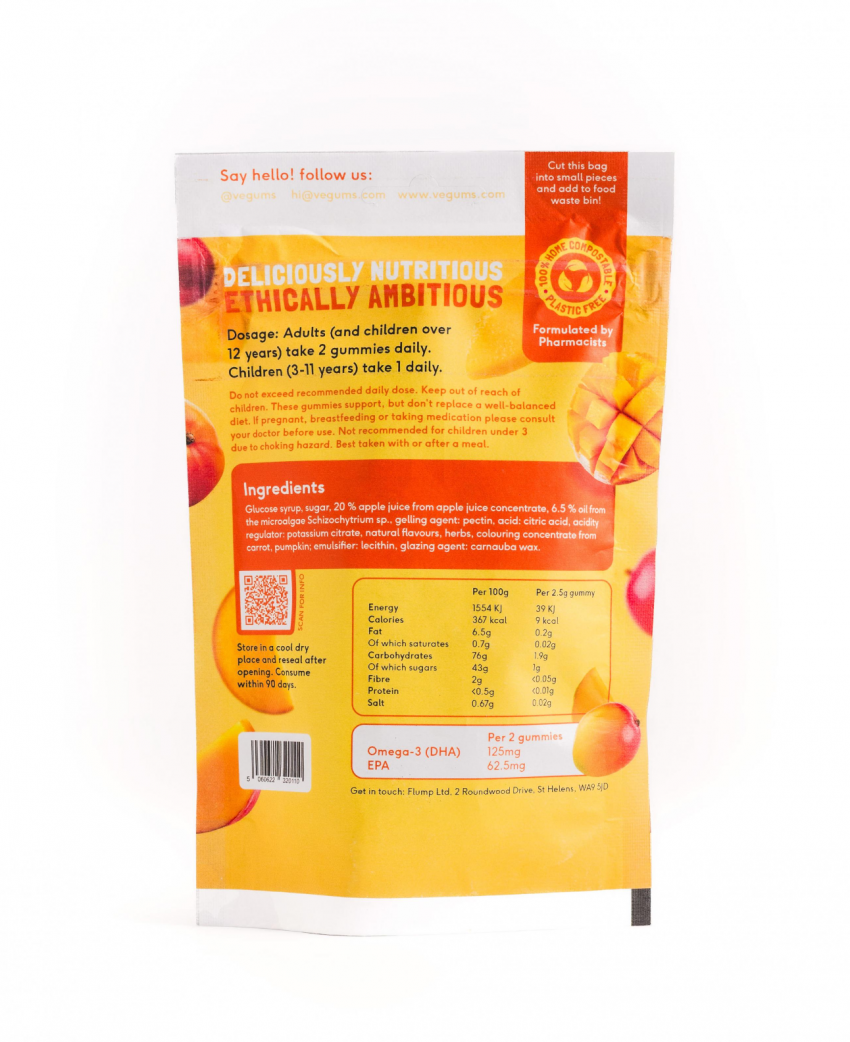 Vegums Omega-3 Gummies 30s