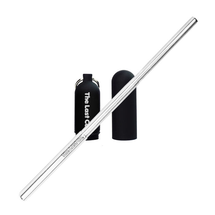 The Last Straw - CHARCOAL - The reusable + portable telescopic straw ...